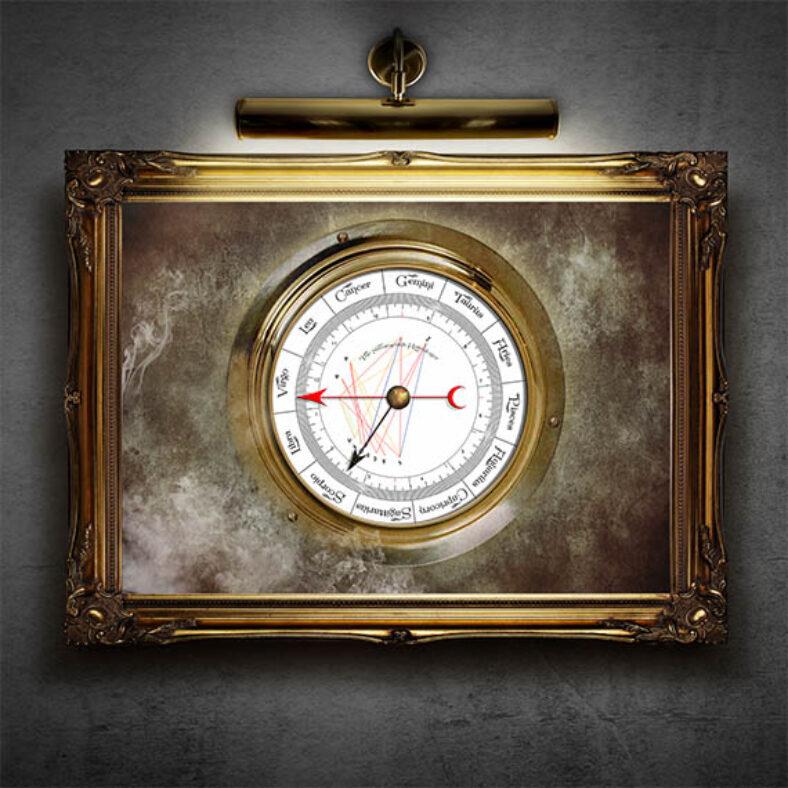 Steampunk Astrology Gauge Chart - Mightie Makers